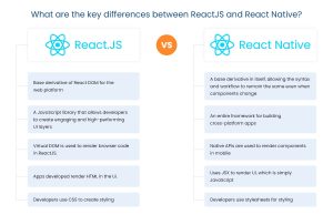 ReactJS vs React Native: Advantages, Disadvantages, & Key Differences